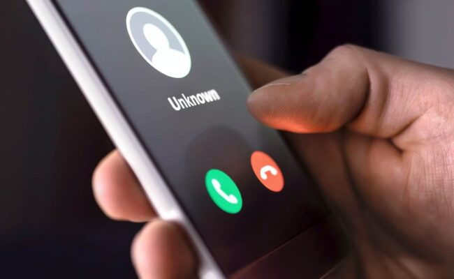 Warning and awareness message regarding the receipt of malicious phone ...