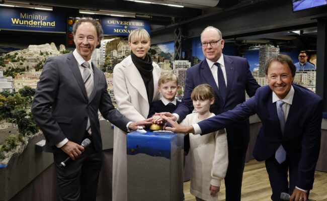 Inauguration of the Monaco section at the Miniatur Wunderland Museum in ...