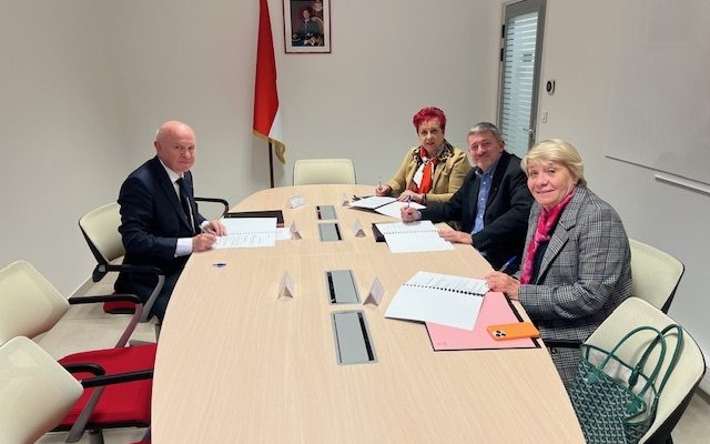 Signing of a cooperation agreement between the Service for the ...