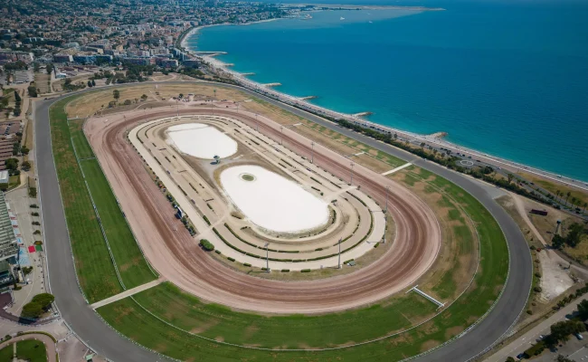The Cagnes-sur-Mer racecourse will host a special day of grass harness ...
