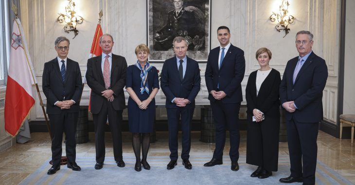 Visite de Travail du Vice-Premier Ministre de Malte Ian Borg à Monaco
