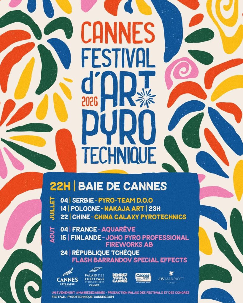 Cannes International Fireworks Festival 2026